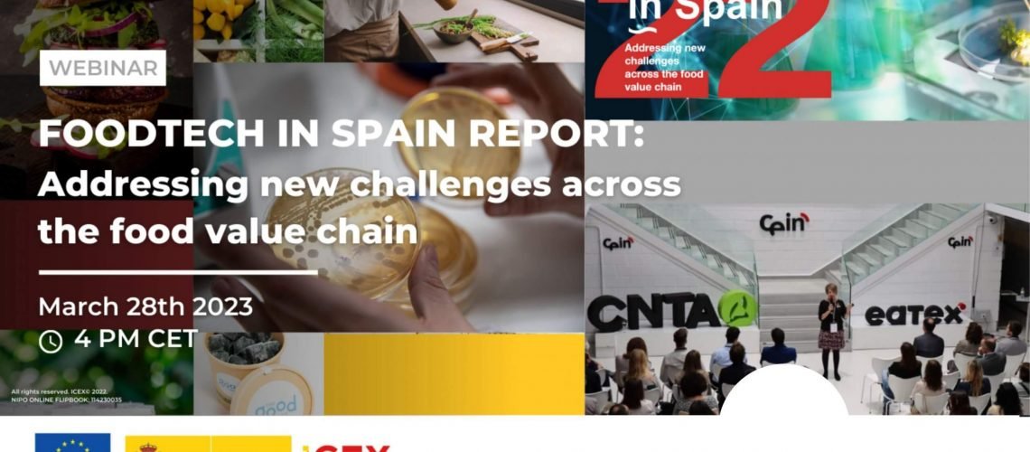 Webinar: Foodtech in Spain - Addressing new challenges across the food ...